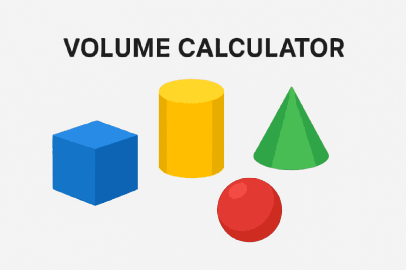 Free Volume Calculator | Volume Calculations for All Shapes